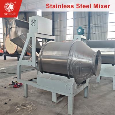 중국 균일한 NPK 비료 혼합을 위한 고용량 스테인리스 스틸 배치 믹서 판매용