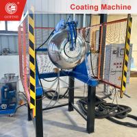 China Stainless Steel Chocolate Coating Machine 220V 300mm Disc for Snack Food Processing for sale