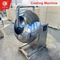 China Stainless Steel Chocolate Coating Machine 220V 300mm Disc for Snack Food Processing for sale