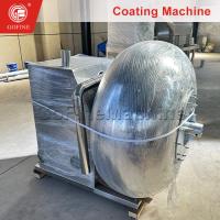 China Stainless Steel Chocolate Coating Machine 220V 300mm Disc for Snack Food Processing for sale