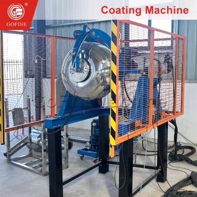 China Slow-Release Fertilizer NPK Granule Film Coating Machines for sale