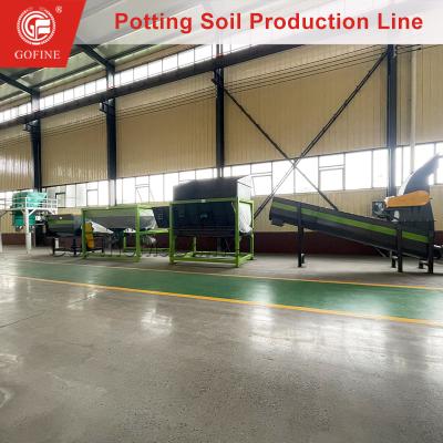 China Professional Potting Mix & Growing Media Production Line - Turnkey Solution for sale