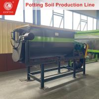 China Growing Medium Production Line Potting Mix Processing Machine 5-15 TPH Automated for sale