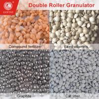 China Double Roller Granulator Dry Granulation Machine 1-5 t/h High Pressure Roller Compactor for NPK Fertilizer for sale