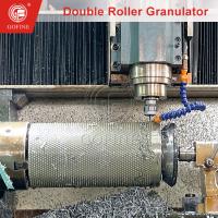 China Double Roller Granulator Dry Granulation Machine 1-5 t/h High Pressure Roller Compactor for NPK Fertilizer for sale