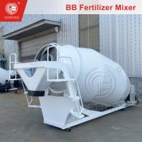 China High Efficiency NPK Compound Fertilizer Making Machine Mobile Granule Blender 15-22kw for sale