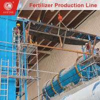 China Rotary Drum NPK Granulator 1-20t/h Production Line for 2-5mm Fertilizer Pellets for sale