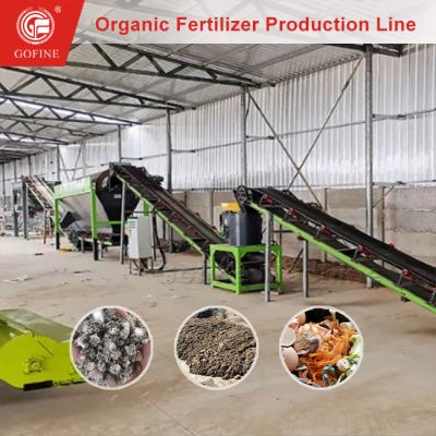 China Thailand Sugar Residue Composting Organic Powder Fertilizer Manufacturing Production Line for sale