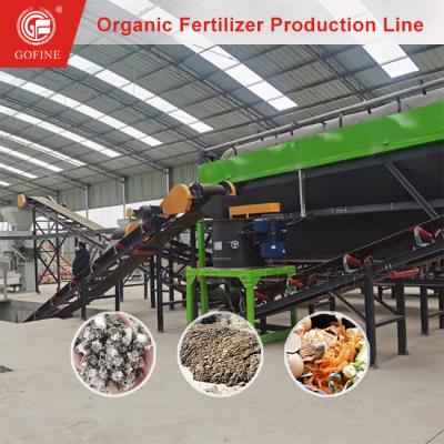 China 10 Tons Per Hour Vermiculture Making Machine Organic Fertilizer Production Equipment for sale