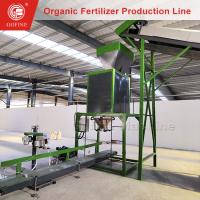 China Automatic Poultry Manure Composting Production Line 1-2 T/H Organic Fertilizer for sale