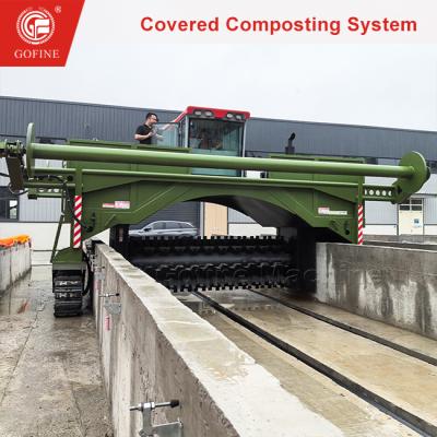China Automatic Remote-Control Composting Equipment with Nano-Membrane Odor Block for sale