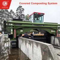 China Nanomembrane Covered Composting Machine Thermostatic Aeration System 15-20 Days for sale