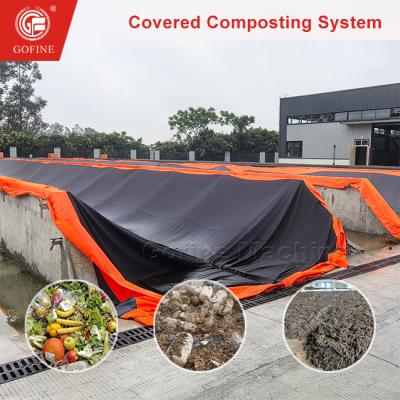 China CASP (Covered Aerated Static Pile) Organic Fertilizer Composting Machine for sale