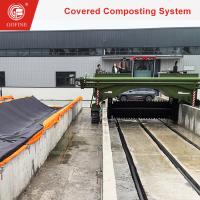 China Aerated Static Pile Composting System 15-20 Days Cycle Nano Membrane for Powder Fertilizer for sale