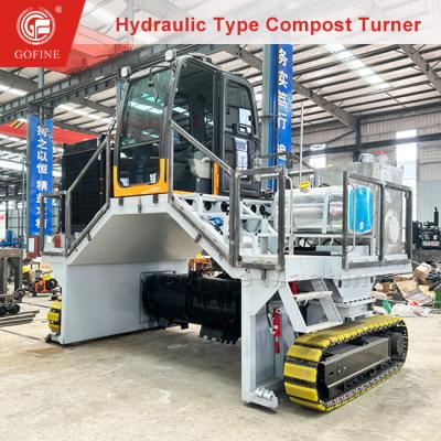 China High-Efficiency Organic Waste Composting: Full Hydraulic Crawler Windrow Turner for sale