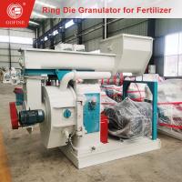 China Heavy Duty Vertical Ring Die Granulator 1-8 tph for NPK and Compost Processing for sale