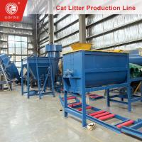 China Industrial 5TPH Bentonite Cat Litter Production Line with Disc Granulator for sale