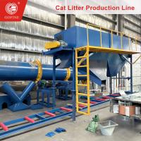 China Full Automatic 3TPH Cat Litter Production Line with Rapid Cooling System for Bentonite for sale