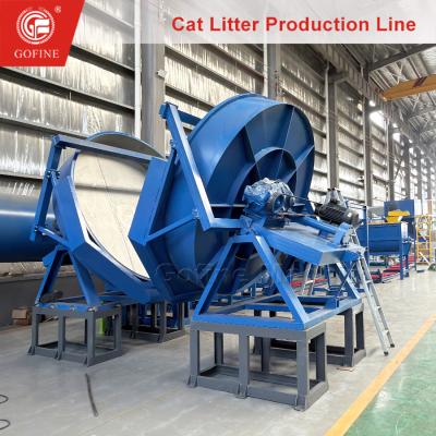 China High Output 10TPH Cat Litter Line with Intelligent Control for Global Factories for sale
