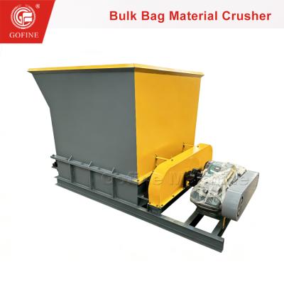 China Organic Compound Fertilizer Lump Crusher Equipment for Ton Bag Caking for sale