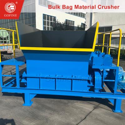 China Potassium Chloride Compound Fertilizer Lump Crusher Machine for Big Bags for sale