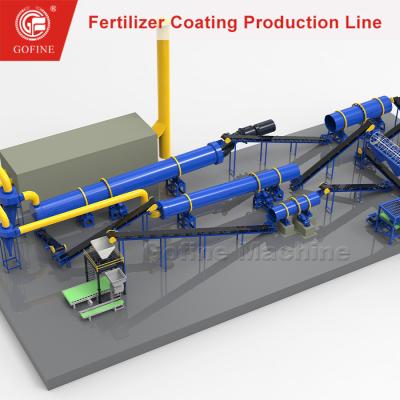 China Polymer Coated Slow Release Fertilizer Production Line for sale