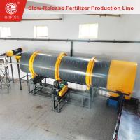 China Multi-Layer Polyurethane Coated Urea Slow Release Fertilizer Production Line 2-3 Layers 60-360 Days for sale