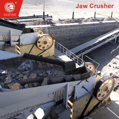 China Heavy Duty Gypsum Jaw Crusher Machine for Soil Amends for sale