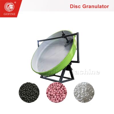 China Bio Fertilizer Granulator Machine / Mineral Powder Disc Granulator Machine for sale