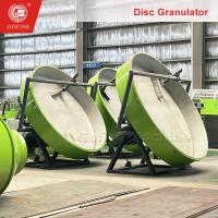 China Red Disc Granulator Machine for Organic Fertilizer Processing - 93% Granulation Rate, 500-3600mm Disc Diameter for sale