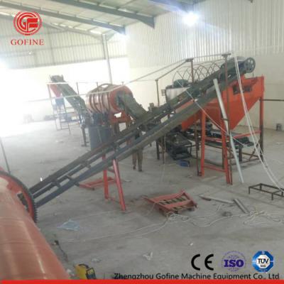 China Cadena de producción del fertilizante del compuesto del granulador NPK de la cacerola alta tarifa de la granulación en venta
