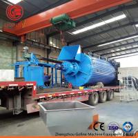 China Vertical Chicken Manure Composting Machine 10-12 m3/d Capacity Organic Fertilizer Reactor for sale