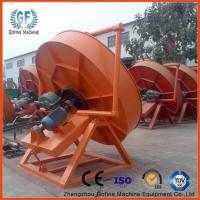 China 7.5kW Power Fertilizer Pan Granulator Machine with 93% Granulation Rate and 4-8 t/h Capacity for sale