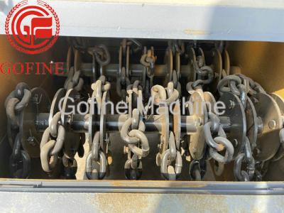 Chine Broyeur à chaînes de compost horizontal de machine de développement de l'engrais 8T/H à vendre