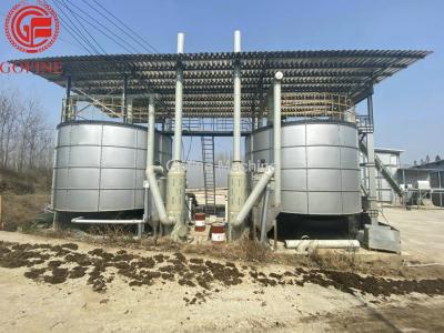 Китай Танк заквашивания удобрения компоста навоза 32CBM аэробный продается