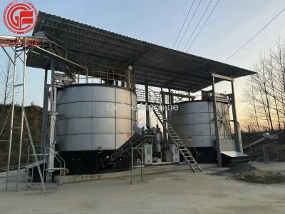 China 120M3 Compost Fertilizer Production Towable Manure Fermentation Tank for sale