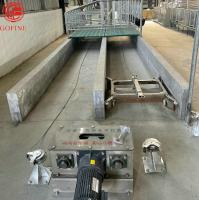 China Auto Compost Fertilizer Production Chicken Manure Scraper Hydraulic Customized 1.8m Width for sale