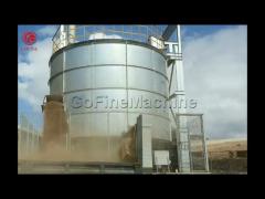 7000 mm di altezza Produrre concimi di compost, Serbatoio di fermentazione di concimi organici