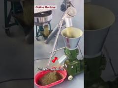 Small poultry animal feed pellet machine feed processing line