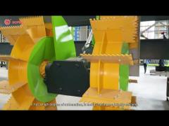Composting Livestock Fertilizer 200m3/H Fermentation Machine