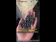 organic compound fertilizer granule processing roller granulator