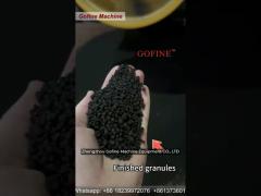 rotary agitation organic fertilizer granulator high speed low power consumption