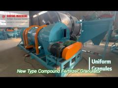 3-5t/h new type compound fertilizer granulator large production capacity