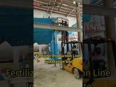 low noise npk fertilizer production line , double rollers npk granulator machine