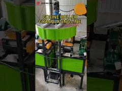 road de-icing agent and snow melting agent granulator