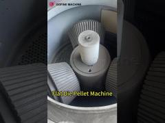 Molino de pellets a presión de motor eléctrico para molde de pellets