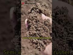high moisture content material anti-blocking fertilizer hammer crusher