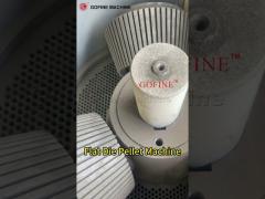 large output diesel ring flat die pellet processing machine