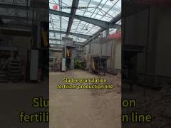 Learn about sludge granulation production lines used for organic fertilizer processing.