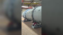 Full Idle Running Test of 2m×8m Fertilizer Drum Granulator Before Delivery